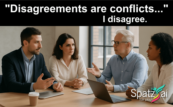“Disagreements Are Conflicts”, I Disagree – Object123